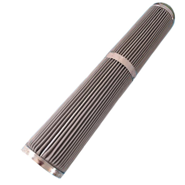 1 Micron Pleated Stainless Steel Filter Cartridge Element