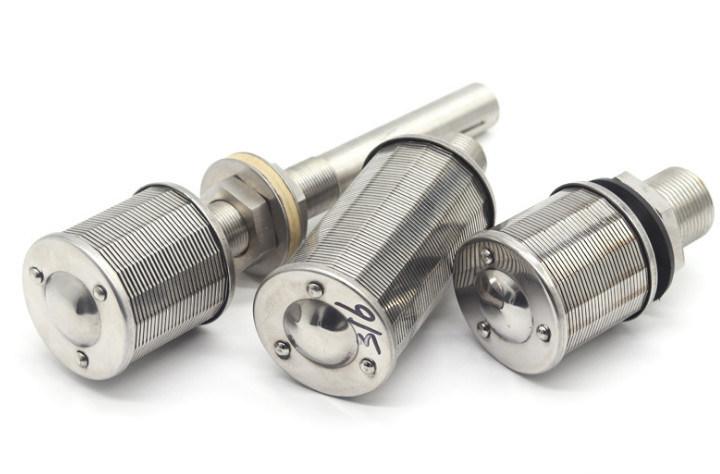 20micron 0.5mm Gap Water Filter Cap Sewage Treatment 316 Stainless Steel