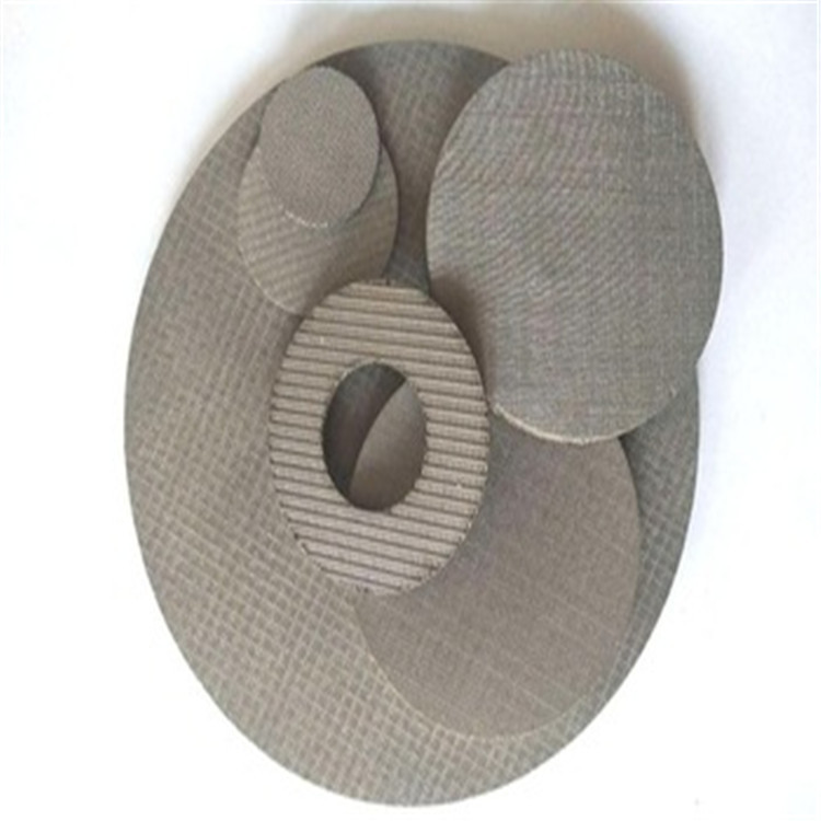 5 Lays Sintered Wire Mesh Filter Stainless Steel Corrosion Resistance