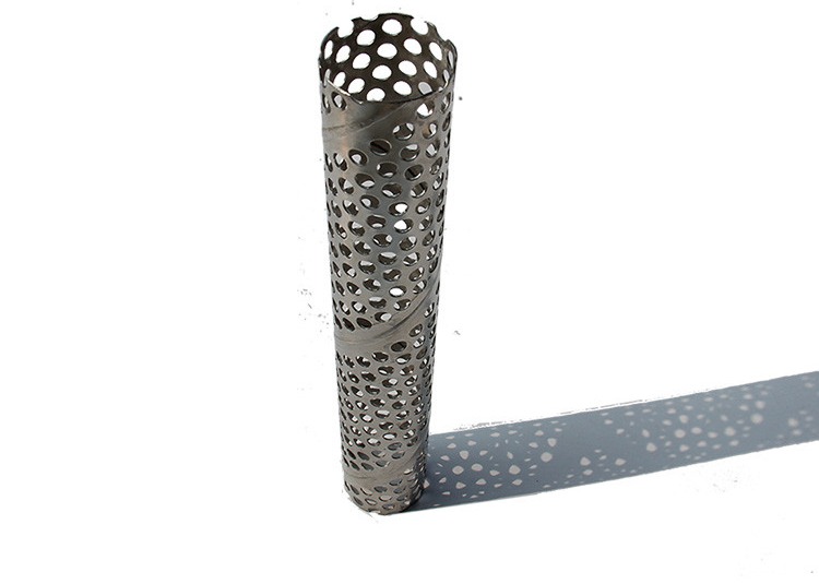 Round Hole Decoiling ISO Perforated Stainless Steel Tube